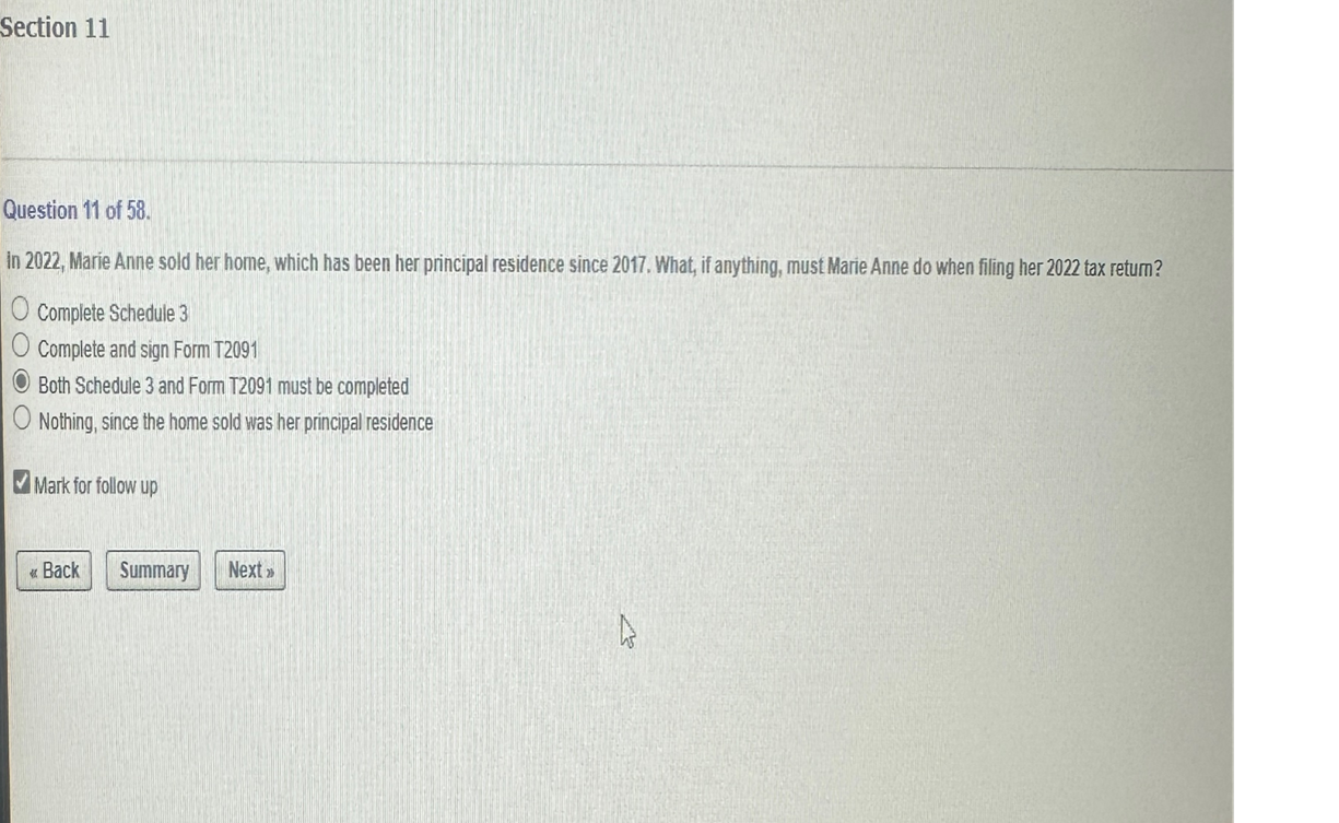 Solved in 2022, Marie Anne sold her home, which has been her | Chegg.com