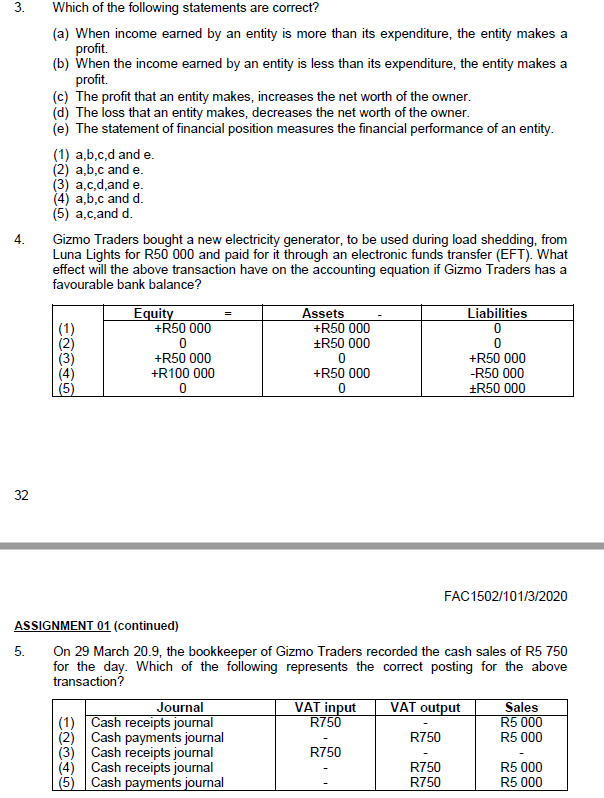 Solved There are external and internal users of accounting | Chegg.com