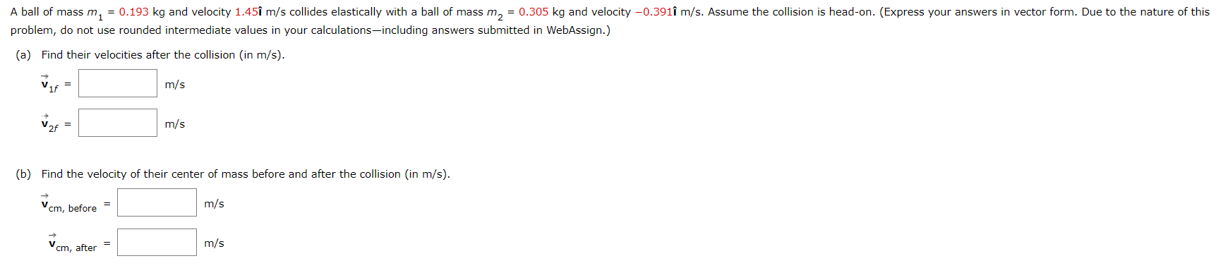 Solved problem, do not use rounded intermediate values in | Chegg.com