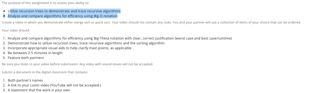 The purpose of this assignment is to assess your | Chegg.com