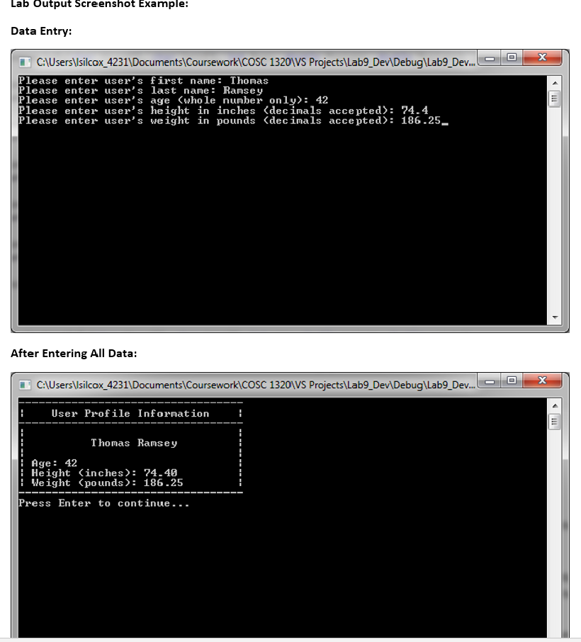 Solved Lab 11 Using Pointers For Pass By Reference