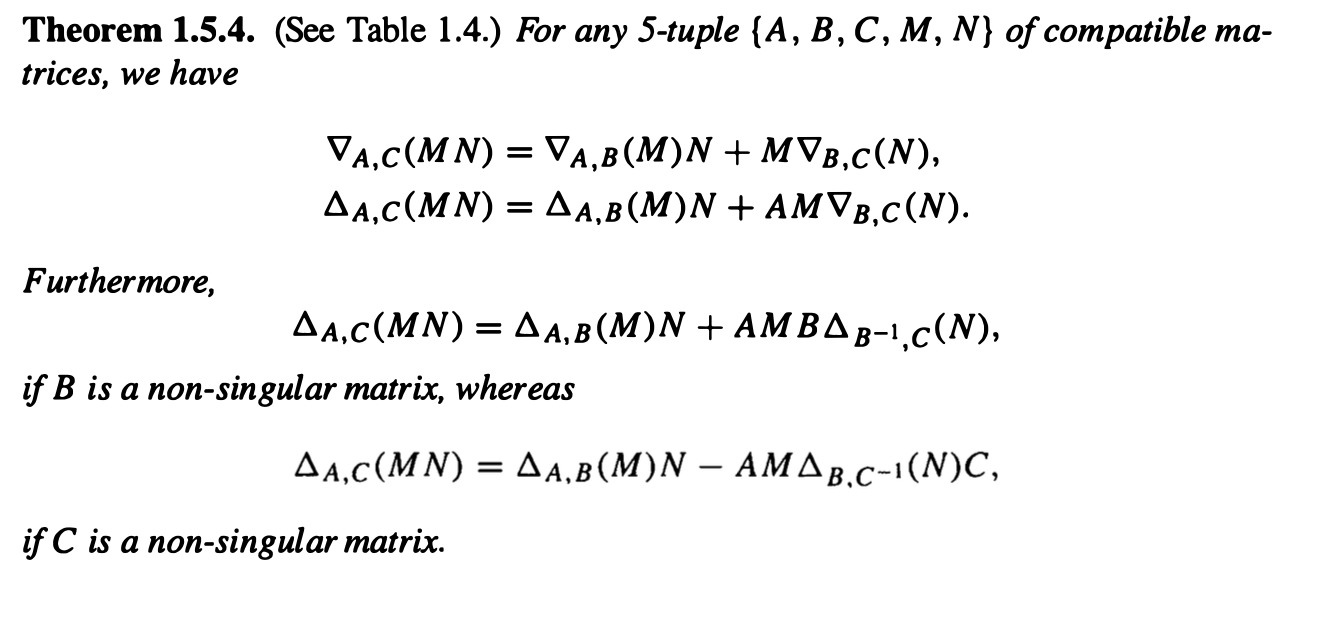 Theorem 1.5.4. (See Table 1.4.) For any 5-tuple | Chegg.com