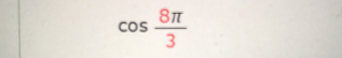 Solved 8π cosーーー 83 | Chegg.com