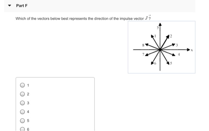 Solved Part Find the magnitude of the impulse J delivered to | Chegg.com