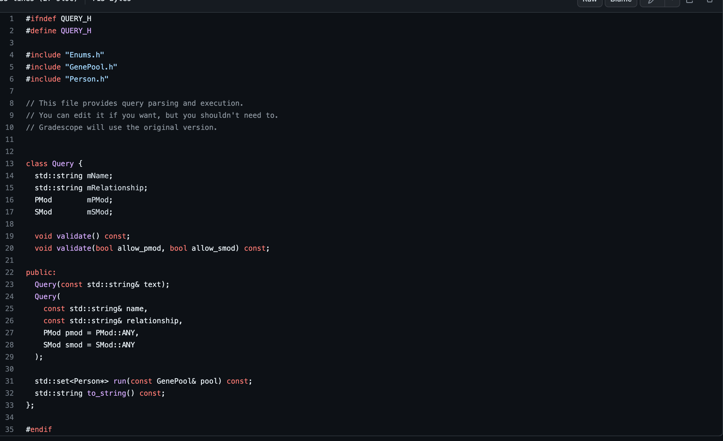 Solved Gene Pool In this assignment, you'll build a database | Chegg.com