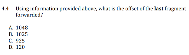 Solved An original IPv4 datagram with a 20-byte header and | Chegg.com