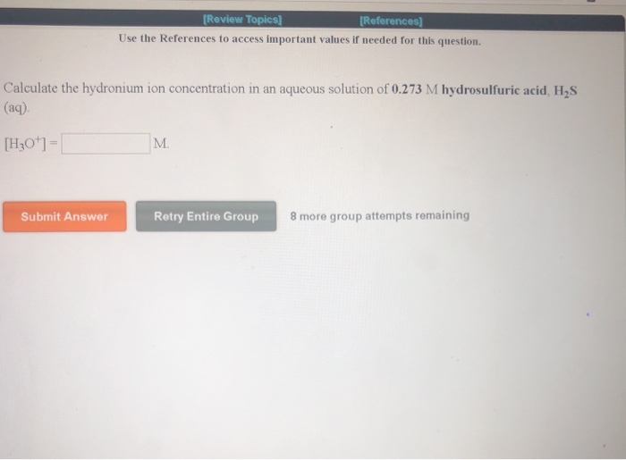 Solved Review Topics] Ref Use the References to access | Chegg.com
