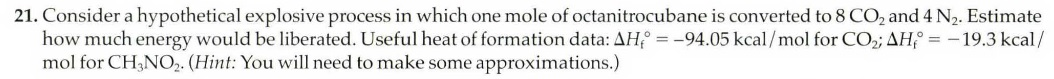 Solved 21. Consider a hypothetical explosive process in | Chegg.com