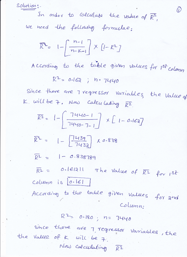 Solved The first four exercises refer to the table of | Chegg.com