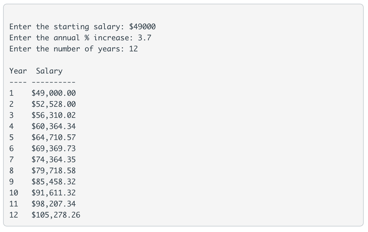 Solved PYTHON Teachers in most school districts are paid on | Chegg.com