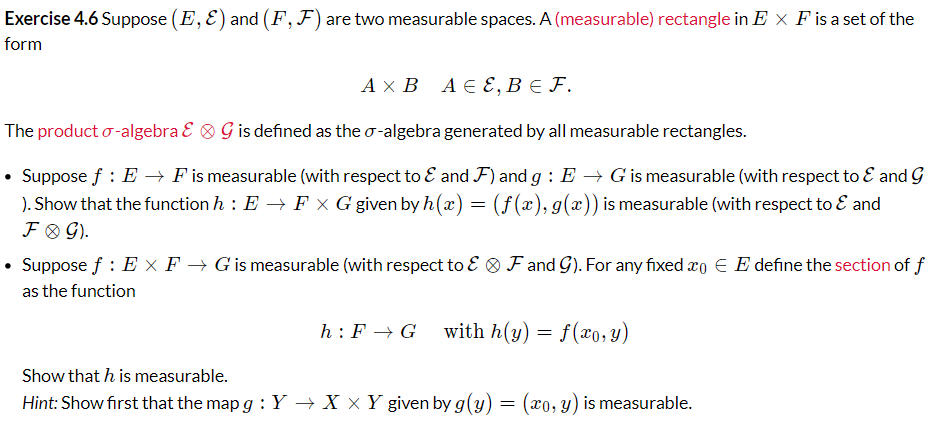 Solved Exercise 4 6 Suppose E E And F F Are Two