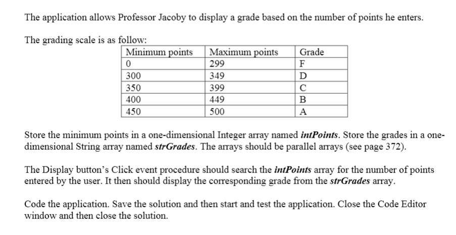 Solved Create This Visual Basic Program With Vb Code The 0159