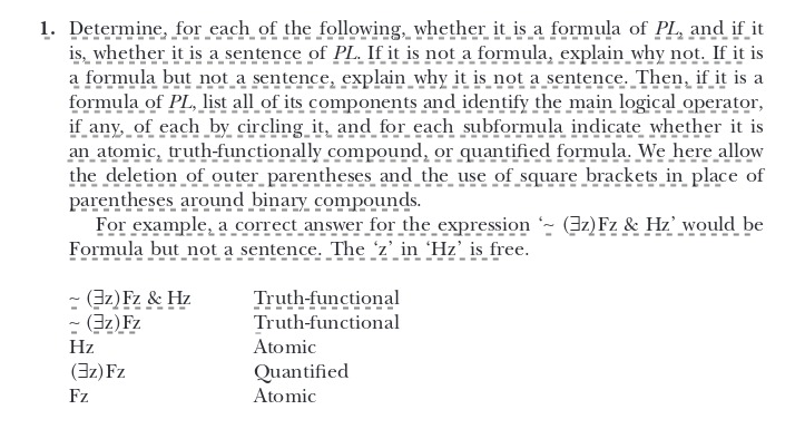 1. Determine, for each of the following, whether it | Chegg.com