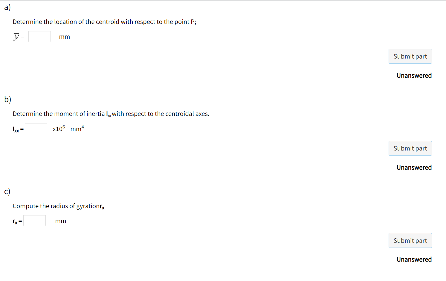 Solved A PFC Channel3 and a universal beam (UB) Section4 | Chegg.com