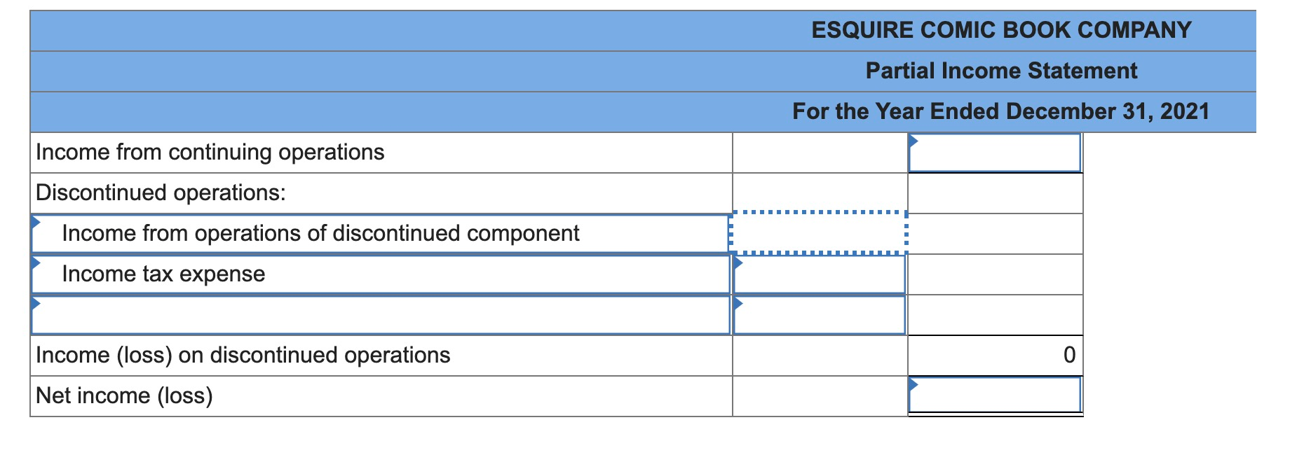 Solved Esquire Comic Book Company had income before tax of | Chegg.com Solved Esquire Comic Book Company had income before tax of | Chegg.com