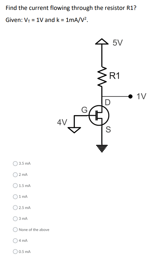 Solved Find the current flowing through the resistor R1? | Chegg.com