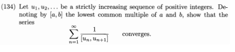Solved 134) Let u1,u2,… be a strictly increasing sequence of | Chegg.com