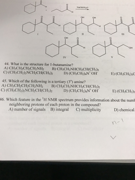 Solved What is the structure for 1-butanamine? CH_3CH_2 | Chegg.com