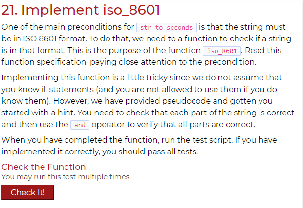 Solved One of the main preconditions for is that the string | Chegg.com