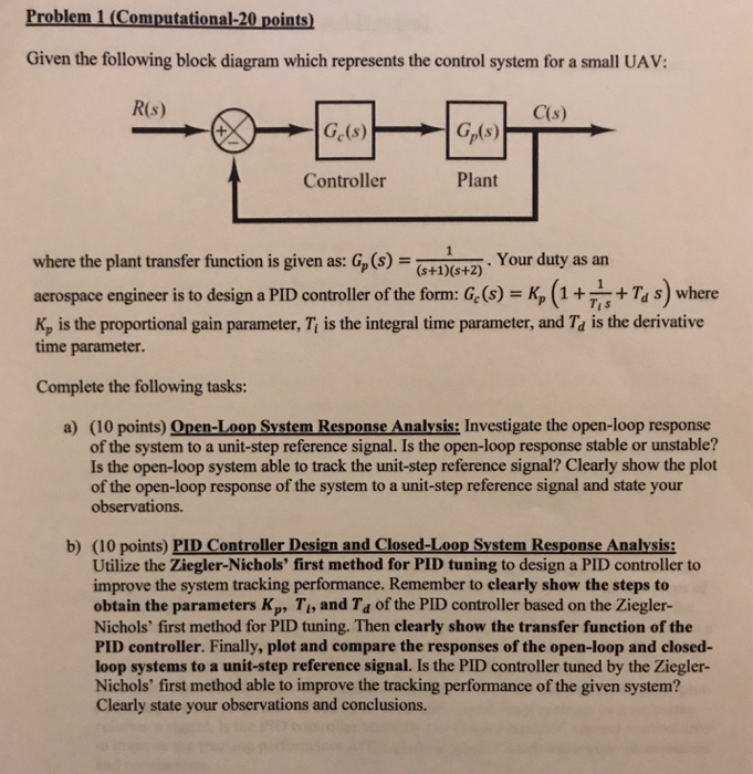 Solved Problem 1 Computational 20 Points Given The