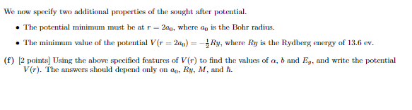 Solved Problem 1: Finding the right spherically symmetric | Chegg.com