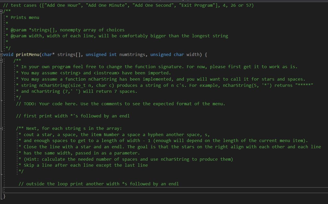 Solved Please do in C++ I'm not sure what is being asked. | Chegg.com
