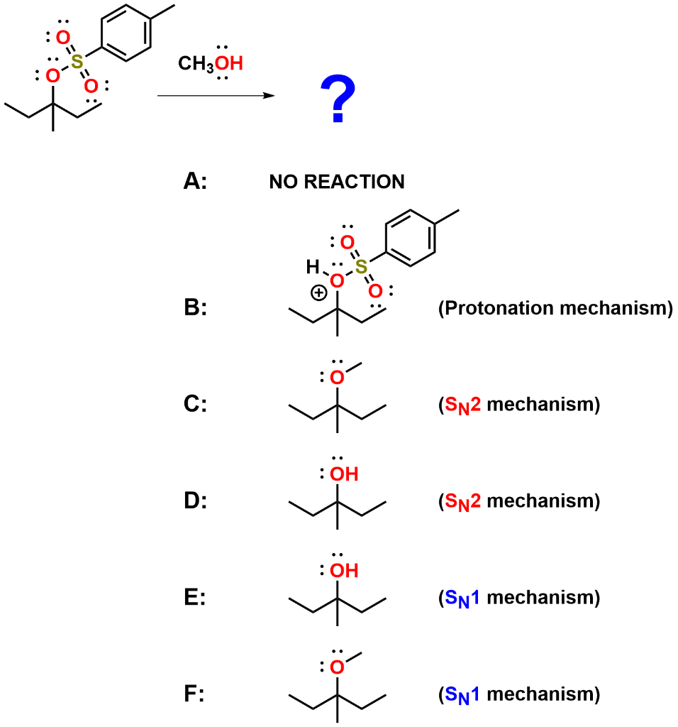 Solved Is This An Sn2 Reaction Or Sn1 Reaction For Each Chegg