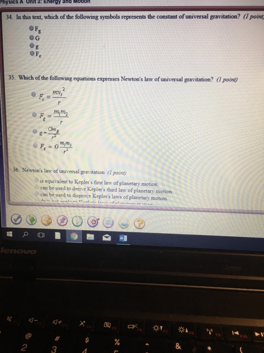 Solved Physics A Unit3 Energy ana Motion 34. In this text, | Chegg.com