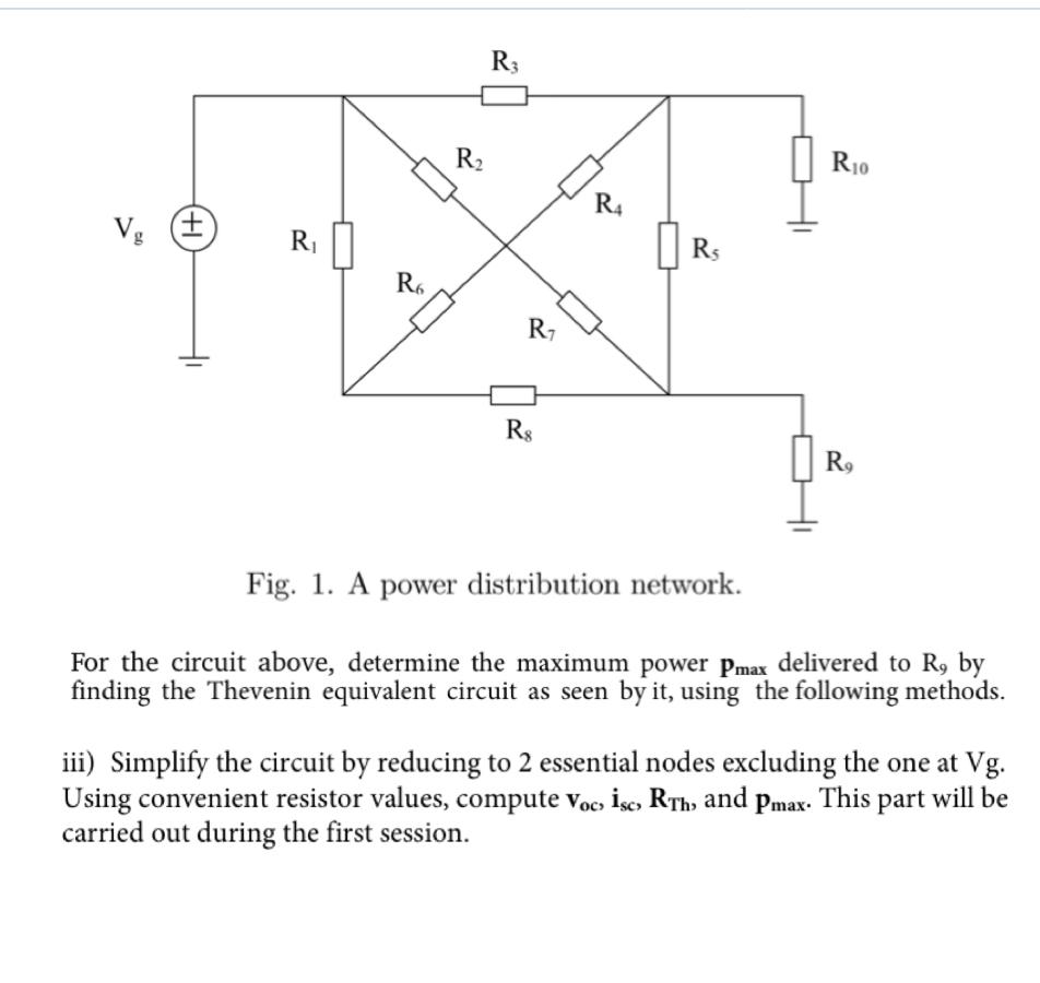 Solved Simplify the circuit by reducing to 2 essential nodes | Chegg.com