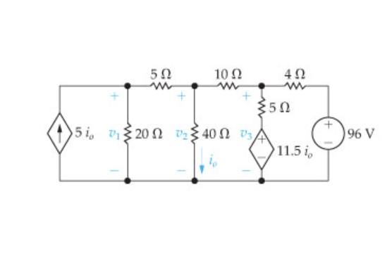 Solved Part A: Find the node voltage v1 in the circuit shown | Chegg.com