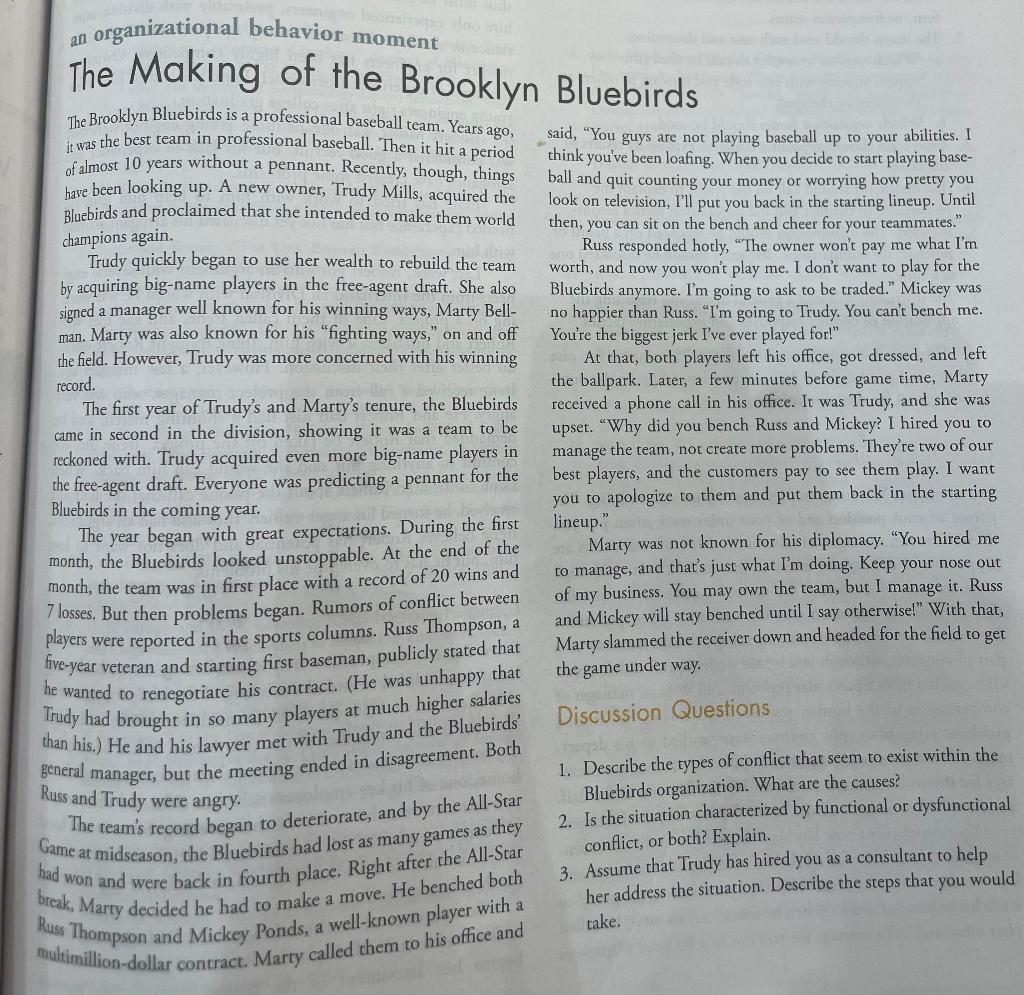 Solved What should Trudy do? What are the facts of | Chegg.com