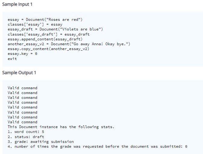PYTHON PROGRAMMING Refine the Python class, | Chegg.com