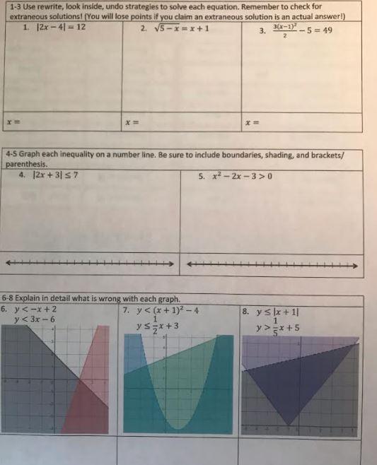 Solved 1-3 Use rewrite, look inside, undo strategies to | Chegg.com