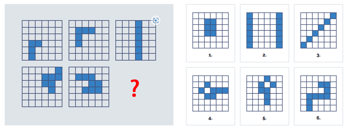 Solved This is IQ question What is the correct answer with | Chegg.com