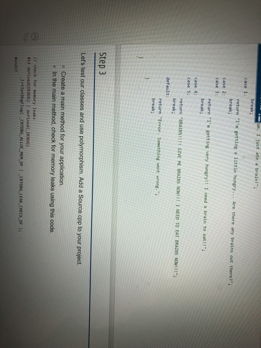 Solved Create A C Project And All T Week 6 Abstract