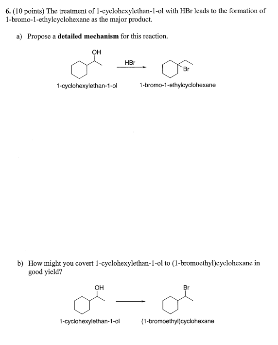 Solved 6. (10 points) The treatment of | Chegg.com