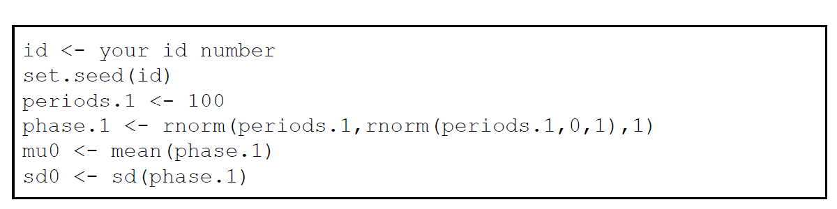 generate a code in R according to the question 1. | Chegg.com