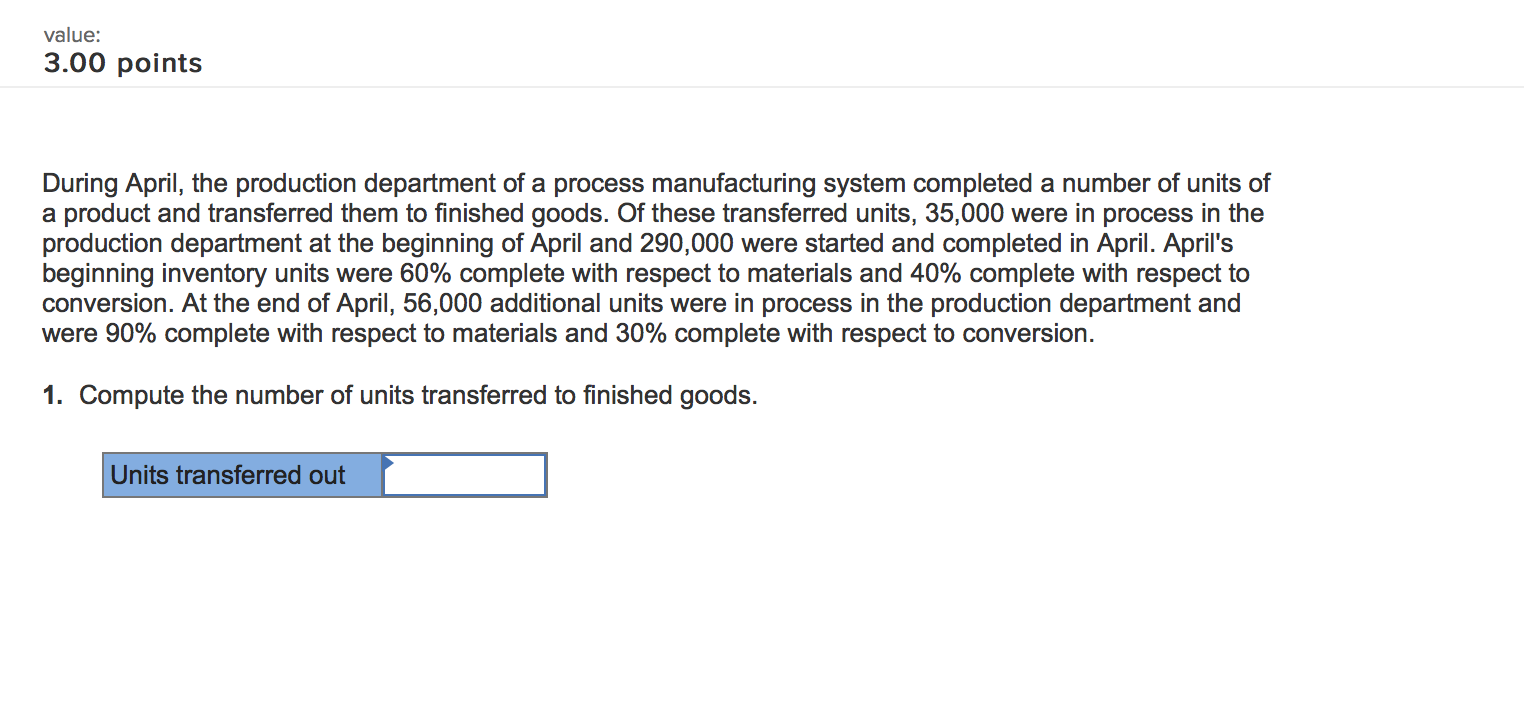 Solved 2. Compute the number of equivalent units with | Chegg.com