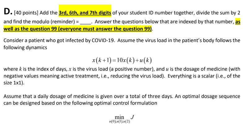 Solved D. [40 points] Add the 3rd, 6th, and 7th digits of | Chegg.com