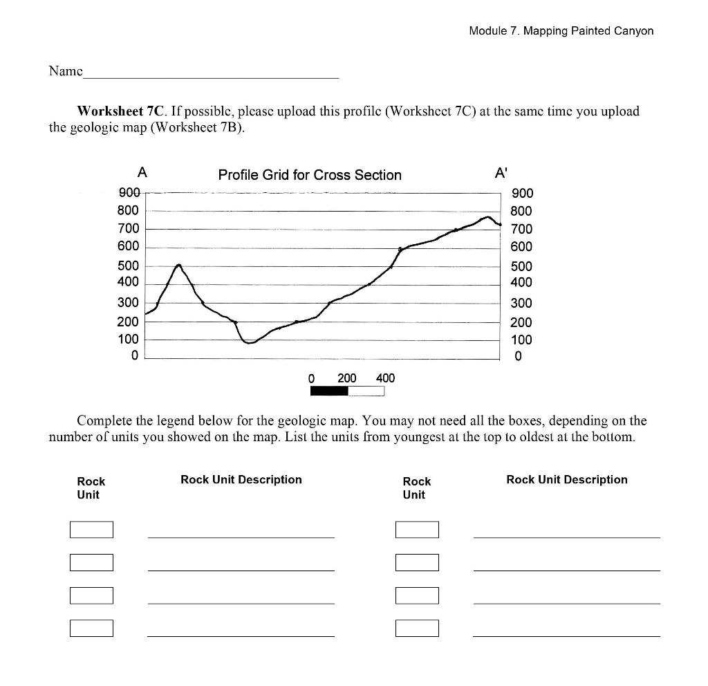 Solved I need help in Worksheet 7B and 7C In 7B | Chegg.com