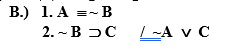 Solved Directions: Construct a proof for arguments (A) and | Chegg.com