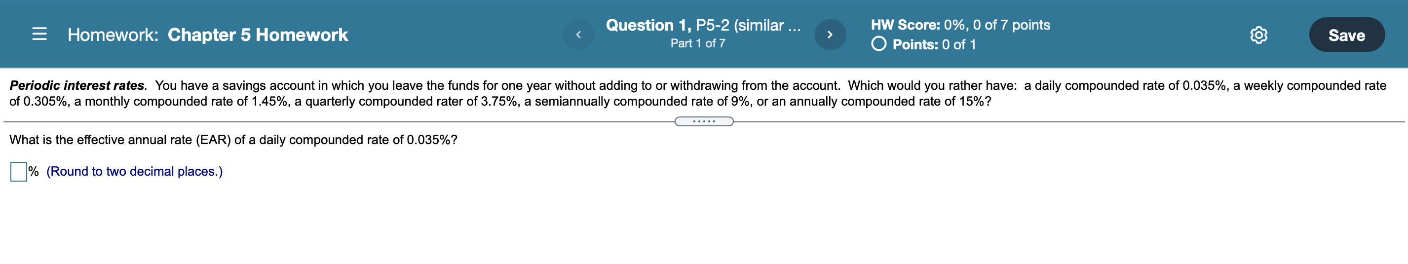 Solved = Homework: Chapter 5 Homework Question 1, P5-2 | Chegg.com