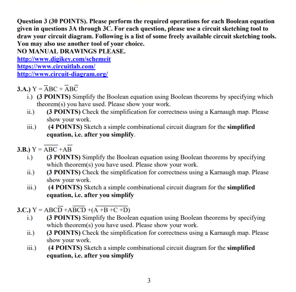 Solved Question 3 (30 POINTS). Please perform the required | Chegg.com