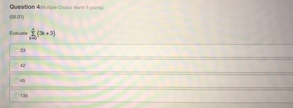 Solved Question 4(Multiple Choice Worth 5 points) (05.01) | Chegg.com