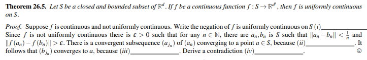 Solved Theorem 26.5. Let S be a closed and bounded subset of | Chegg.com