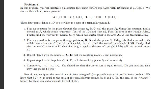 Solved Problem 4 In this problem, you will illustrate a | Chegg.com