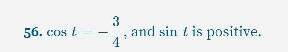 Solved Getting one trigonometric function value from | Chegg.com
