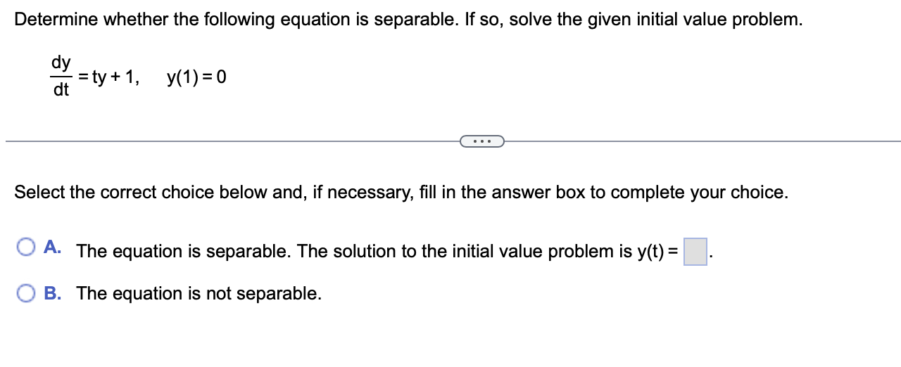 Solved Determine Whether The Following Equation Is 9251
