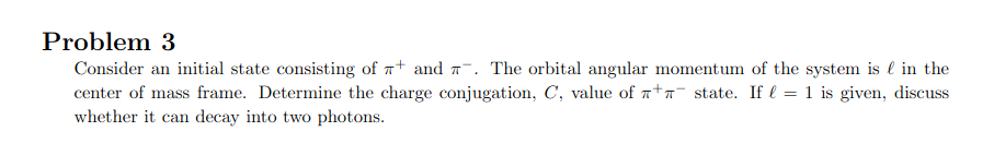 Solved Problem 3Consider an ﻿initial state consisting | Chegg.com