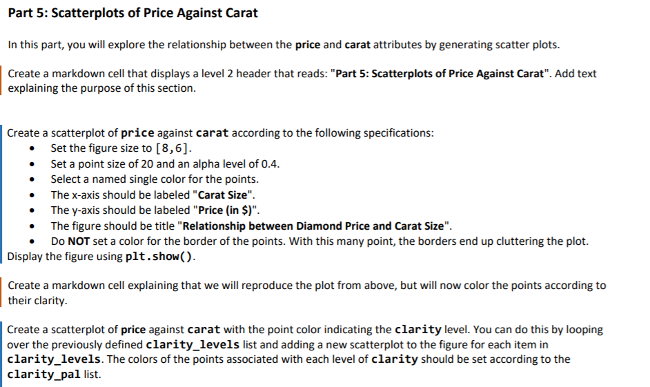Solved PYTHON USE ONLY THESE packages:numpy, pandas, and | Chegg.com